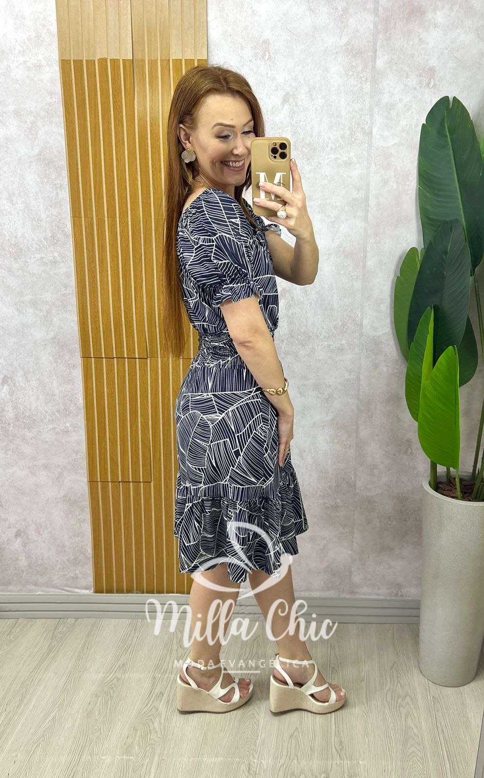 Vestido Norma - Linha Comfy - Estampado - Milla Chic