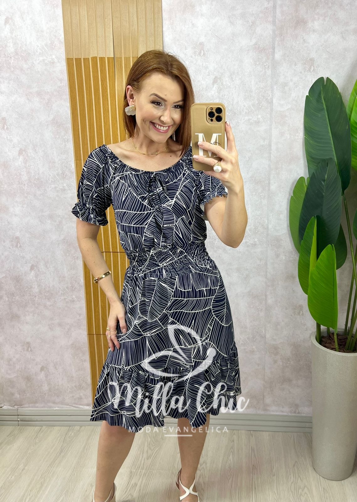 Vestido Norma - Linha Comfy - Estampado - Milla Chic
